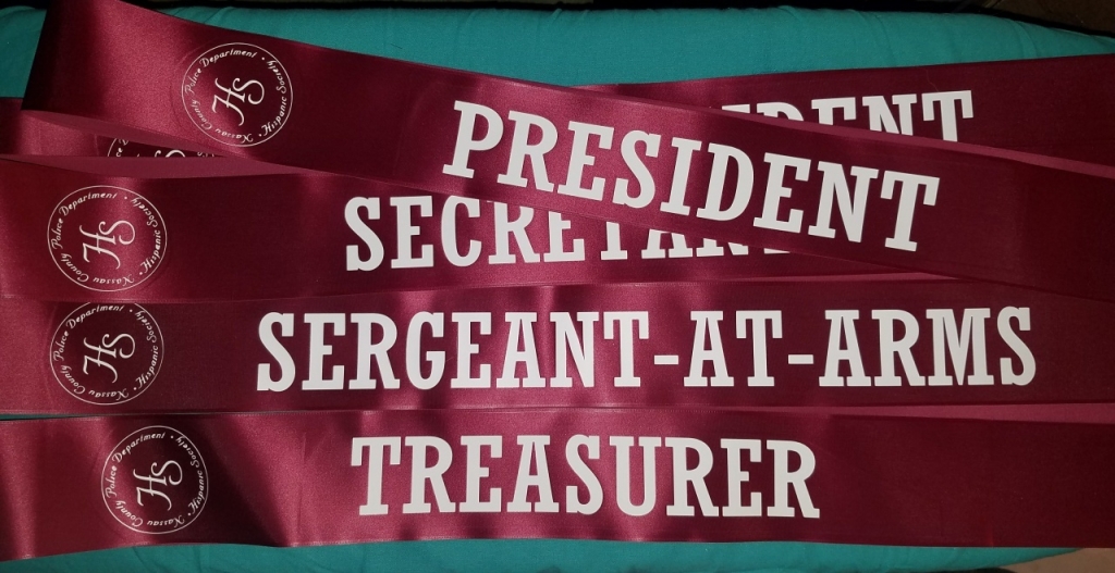 3" Economy Ribbon Satin Sash Samples – CustomSashes.com