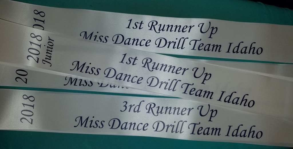 3" Economy Ribbon Satin Sash Samples – CustomSashes.com