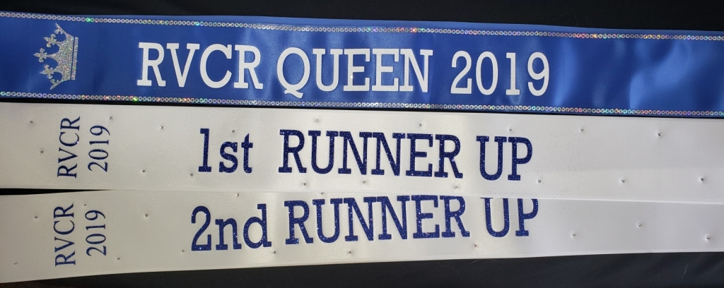 3" Economy Ribbon Satin Sash Samples – CustomSashes.com