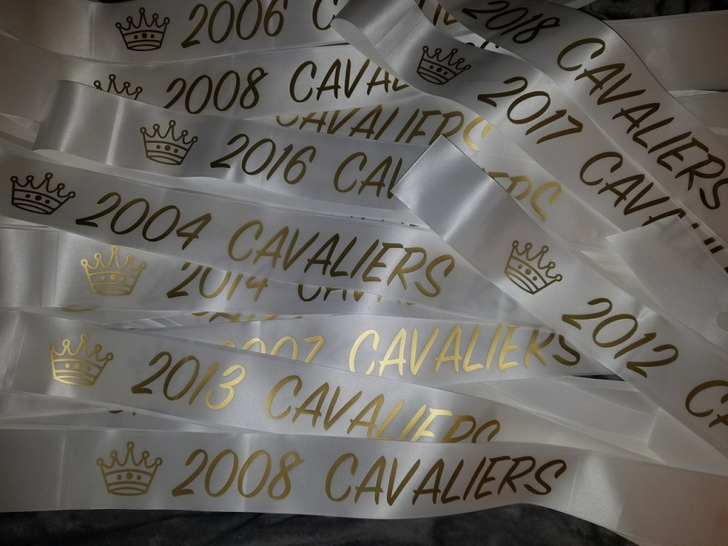 3" Economy Ribbon Satin Sash Samples – CustomSashes.com