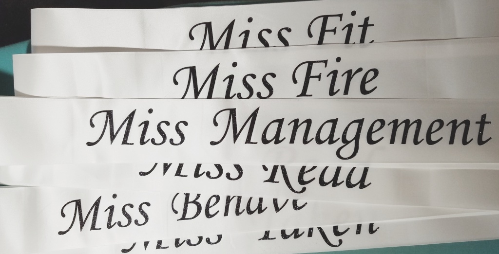 3" Economy Ribbon Satin Sash Samples – CustomSashes.com