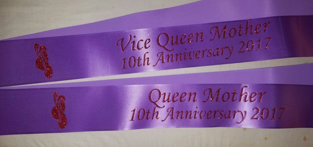 3" Economy Ribbon Satin Sash Samples – CustomSashes.com
