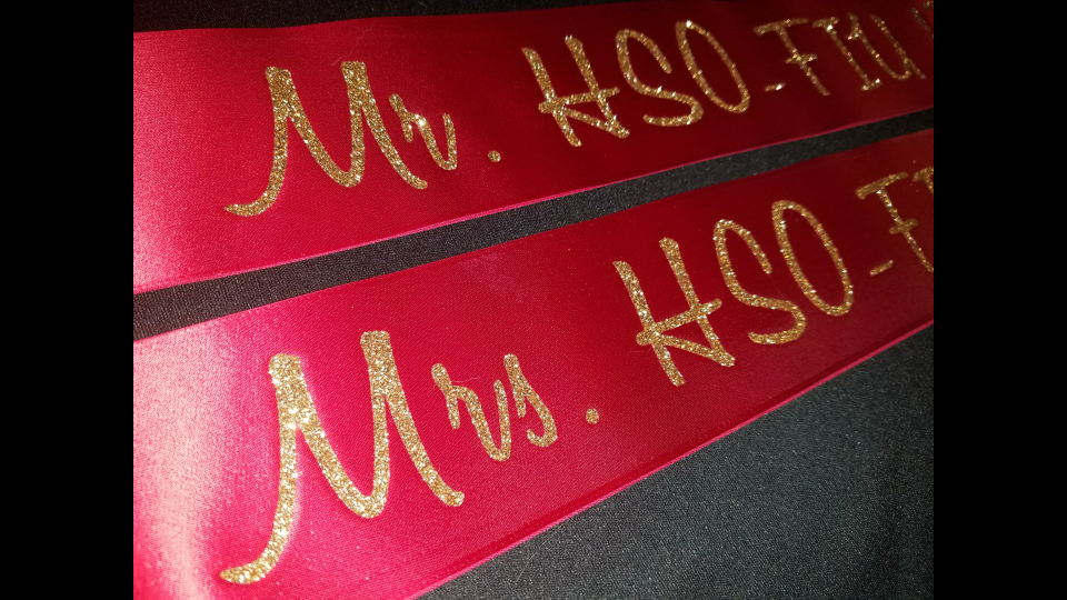 3" Economy Ribbon Satin Sash Samples – CustomSashes.com