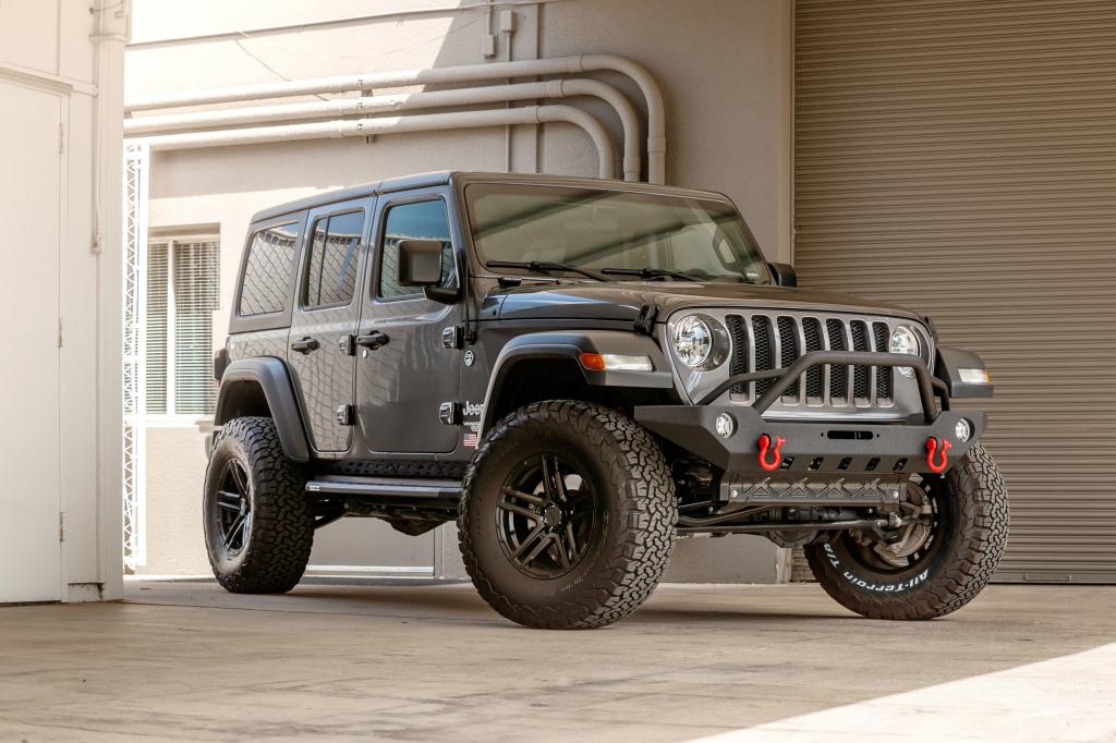 Jeep JL Wrangler 17" VR-501 Coal Black - Vorsteiner Offroad